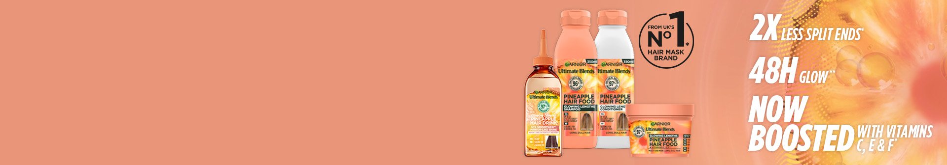 Ultimate Blends Products | Hair Food & Hair Drink | Garnier UK