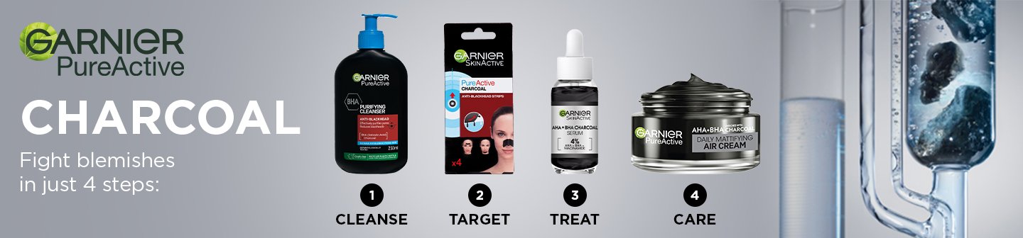 Pure Active Intensive Charcoal | Skin Care | Garnier UK