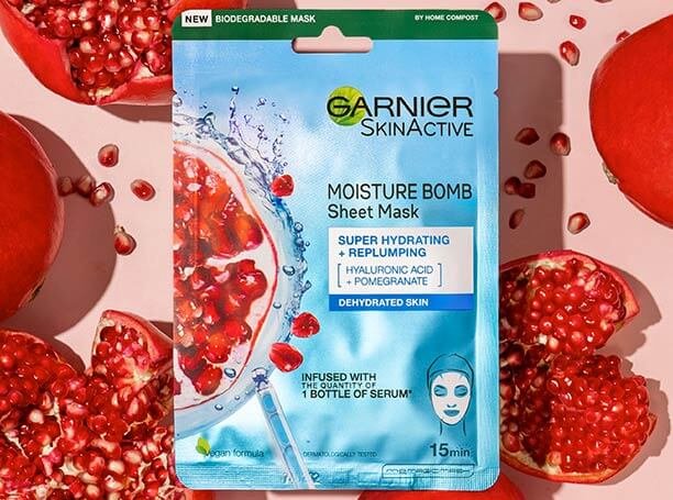 Face, Eyes & Lips Sheet Masks | Tissue Masks | Garnier UK