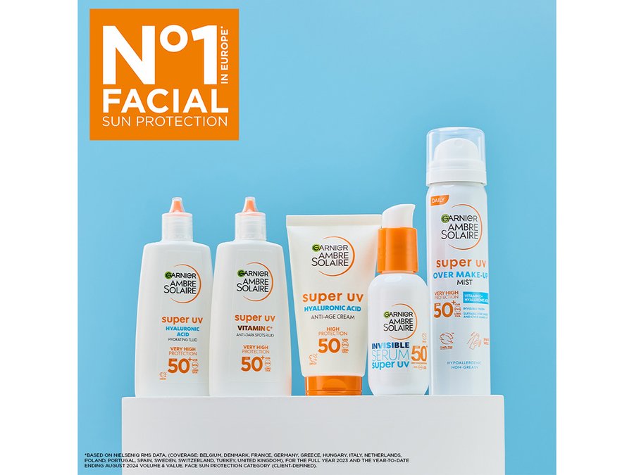 Super UV Hyaluronic Acid SPF50+ Protection Fluid | Sun Cream | Garnier UK