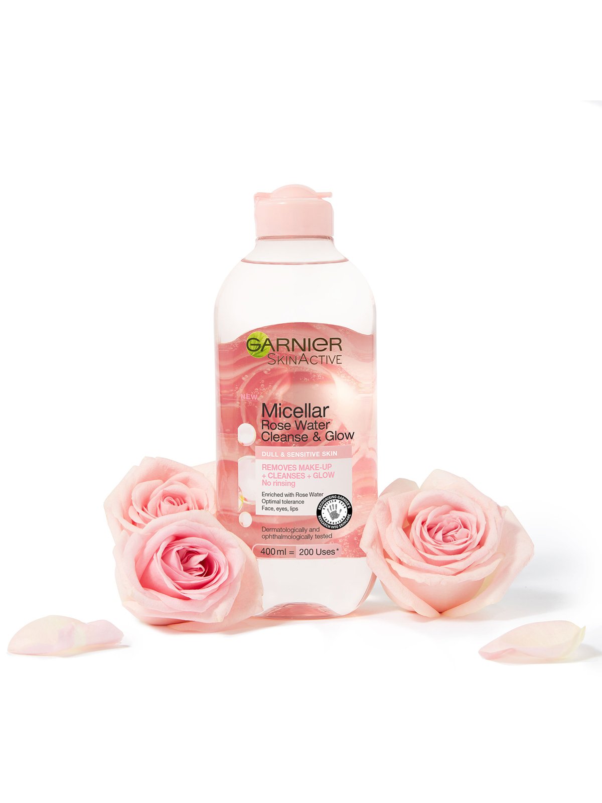 Micellar Rose Glow Cleansing Water | Skin Care | Garnier