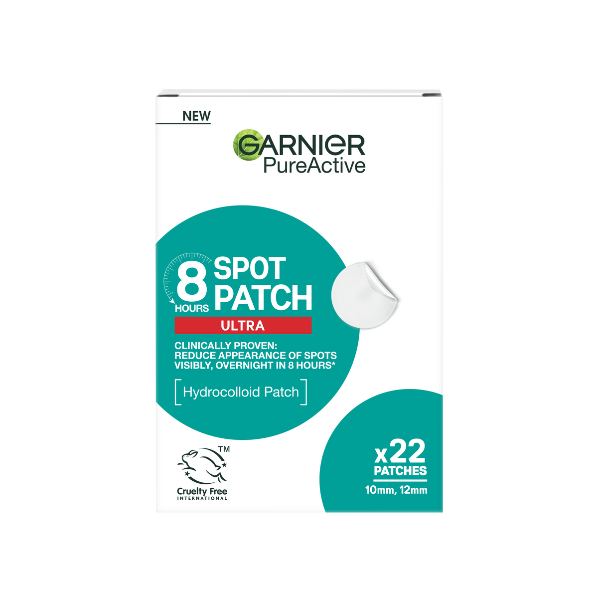 Garnier Pure Active Spot Patch Ultra X22