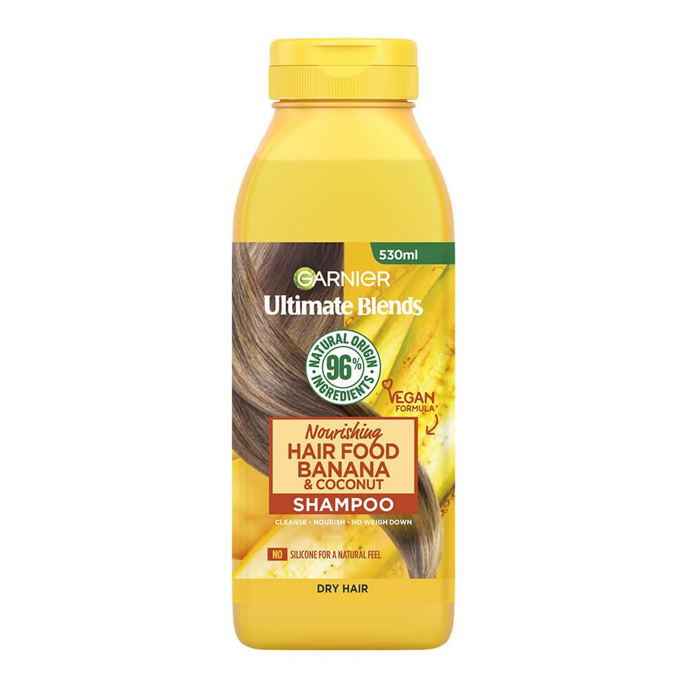 Banana & Coconut Hair Food | Dry Hair Shampoo | Garnier