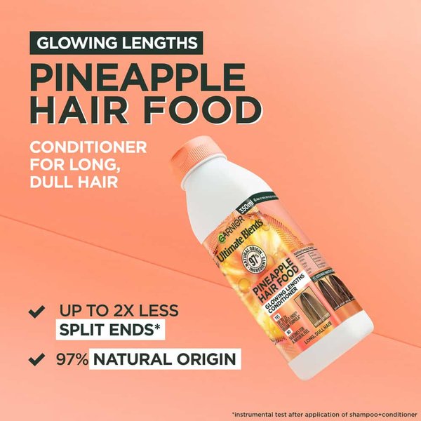 Pineapple & Amla Hair Food Conditioner for Dull Hair | Garnier UK
