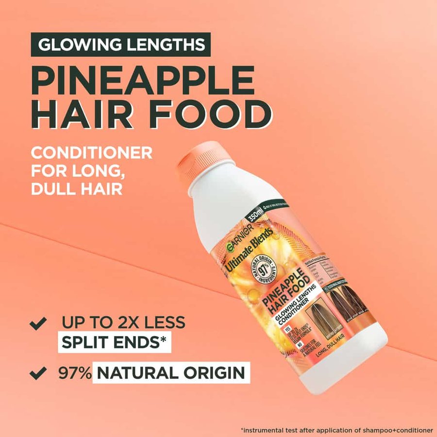Pineapple & Amla Hair Food Conditioner for Dull Hair | Garnier UK