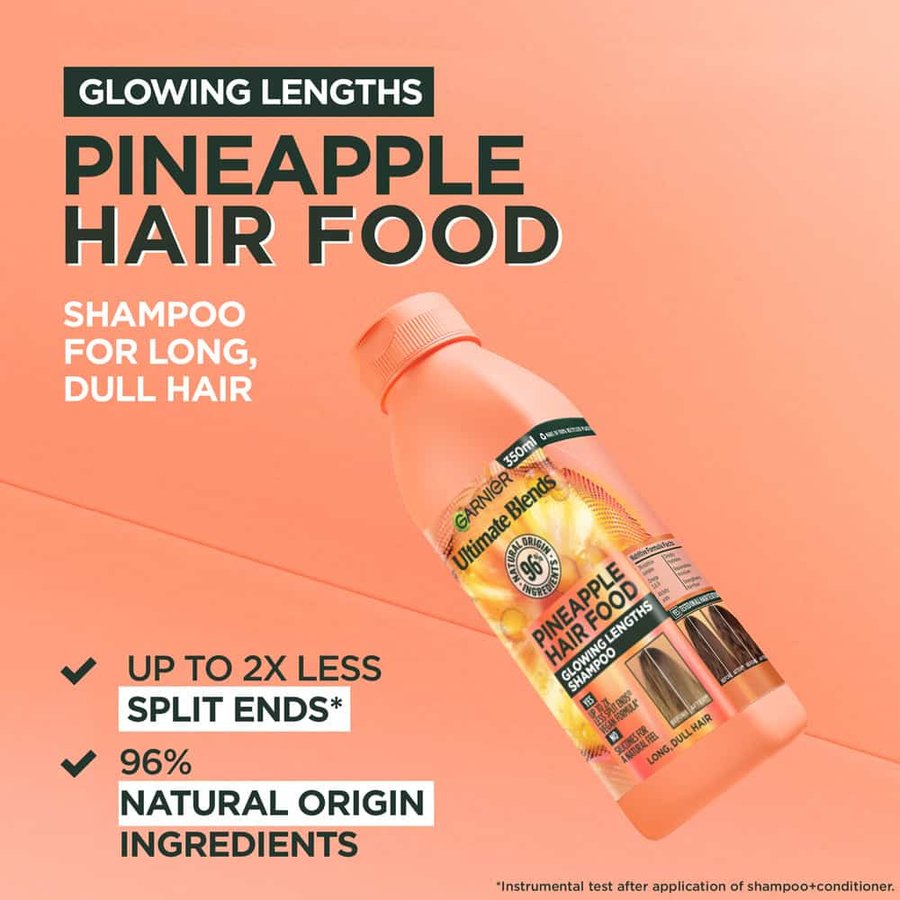 Pinapple & Amla Hair Food Shampoo for Dull Hair | Garnier UK