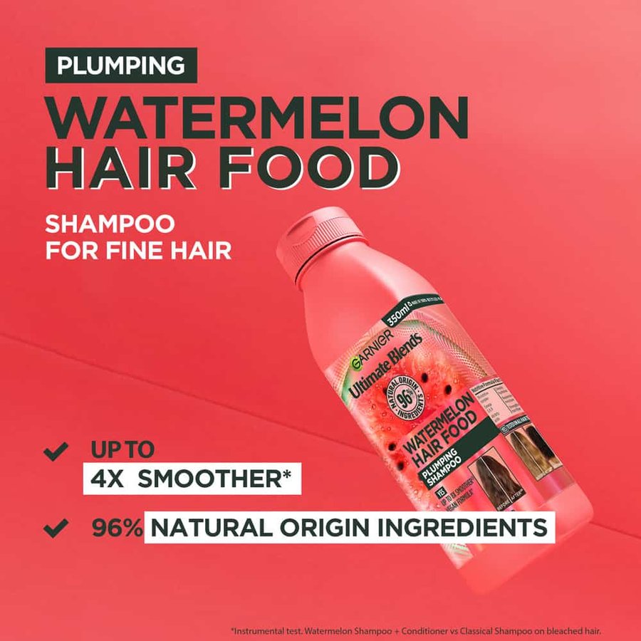 Watermelon Hair Food Shampoo for Fine Hair | Garnier UK