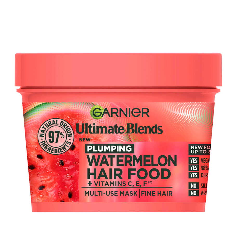 Plumping Hair Food Watermelon 3-in-1 Hair Mask | Garnier