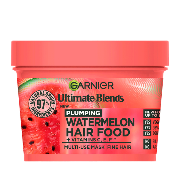 Plumping Hair Food Watermelon 3-in-1 Hair Mask | Garnier