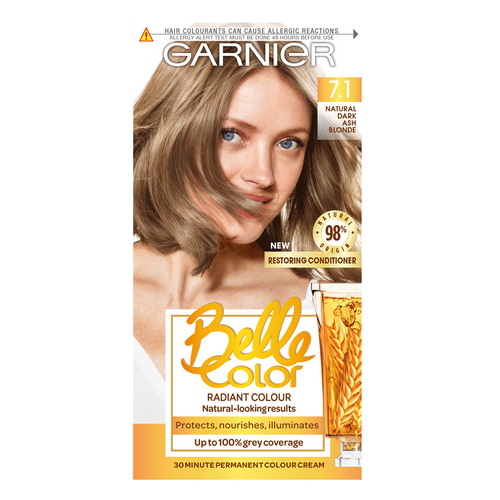Dark Ash Blonde Home Hair Dye | Belle Color | Garnier