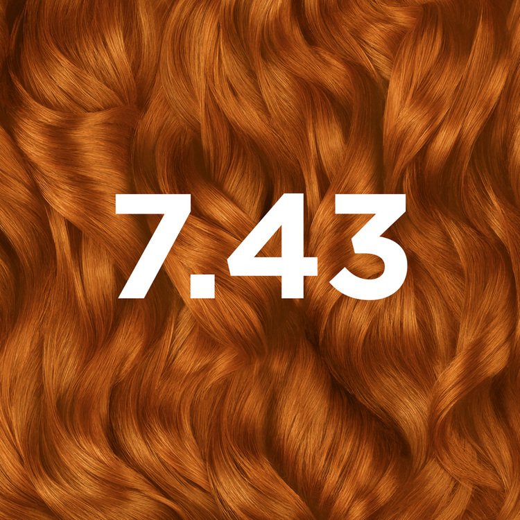 Good Permanent Hair Colour Mask | 7.43 Turmeric Copper | Garnier UK