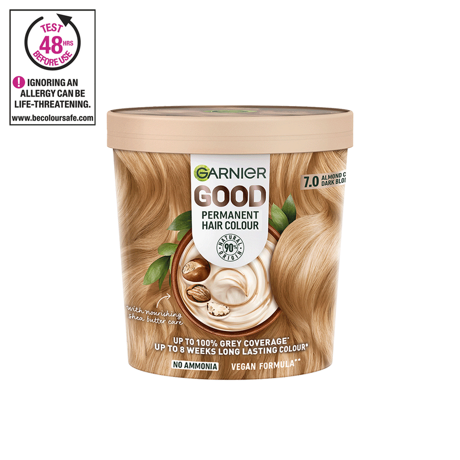 Good Permanent Hair Colour Mask | Almond Creme Dark Blonde | Garnier UK