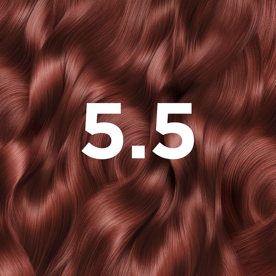 Garnier GOOD Permanent Hair Dye (Shade: 5.5 Auburn Hibiscus Brown)