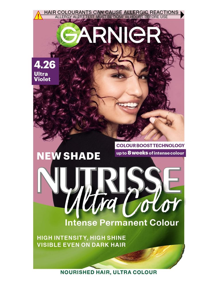 Nutrisse Ultra Color 4.26 Ultra Violet Permanent Hair Dye| Hair Colour ...