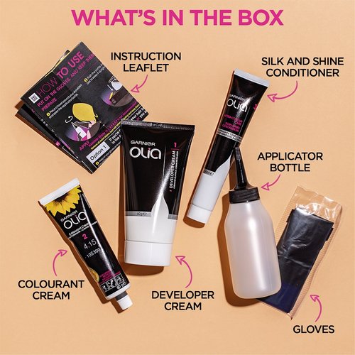 Olia 6.60 Intense Red Permanent Hair Colour | Garnier UK