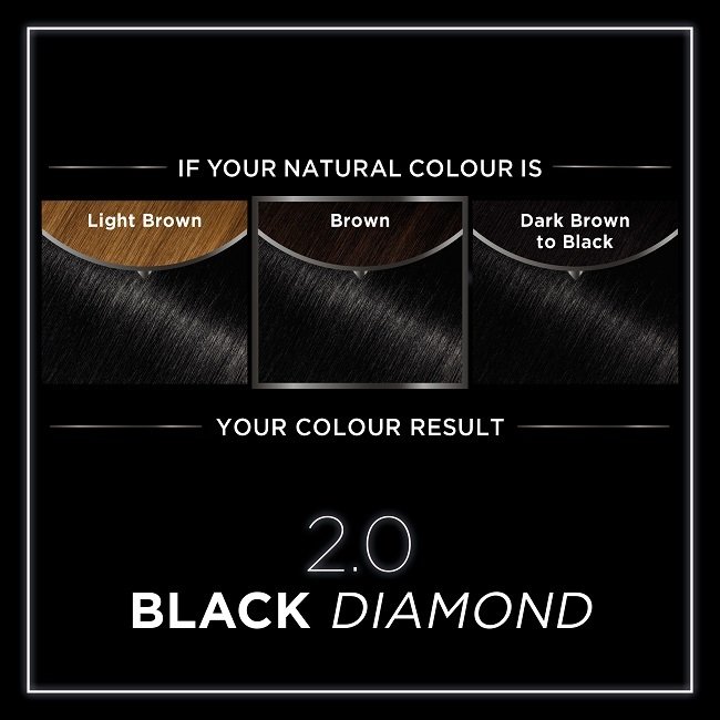 Black Diamond Hair Dye | Olia | Garnier