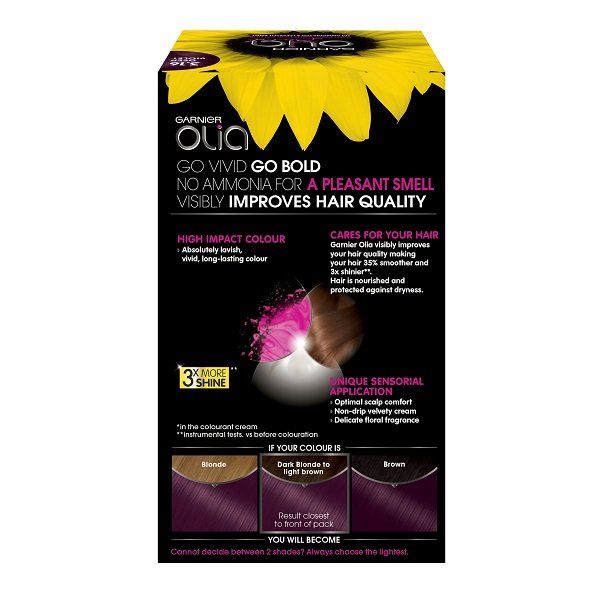 Deep Violet Permanent Home Hair Dye | Olia | Garnier UK