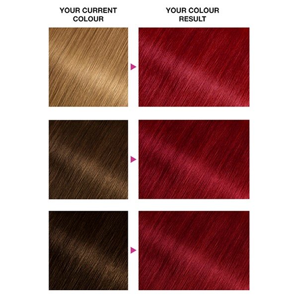 Olia 6.60 Intense Red Permanent Hair Colour | Garnier UK