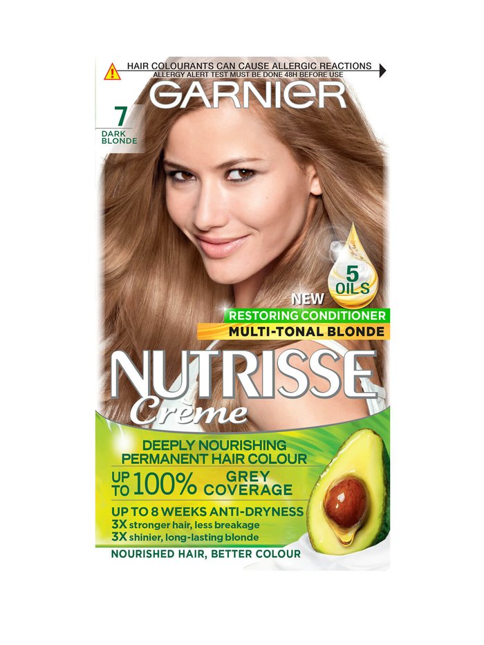 Dark Blonde Permanent Hair Dye | Nutrisse Creme | Garnier UK