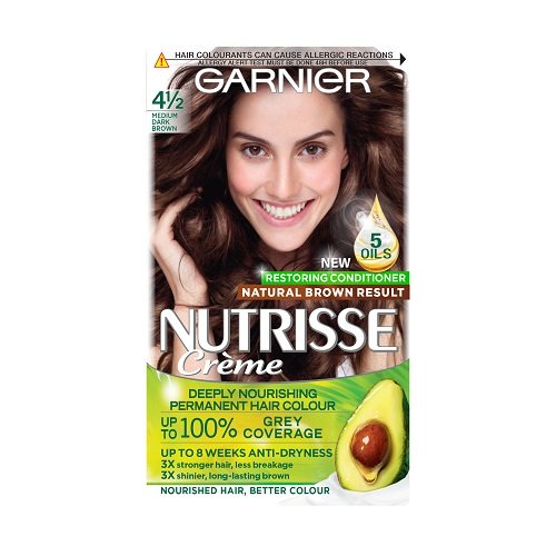 medium dark brown garnier