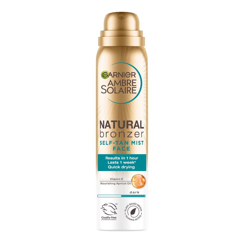 Self-Tan Mist Face Dark Bronzer | Ambre Solaire | Garnier UK