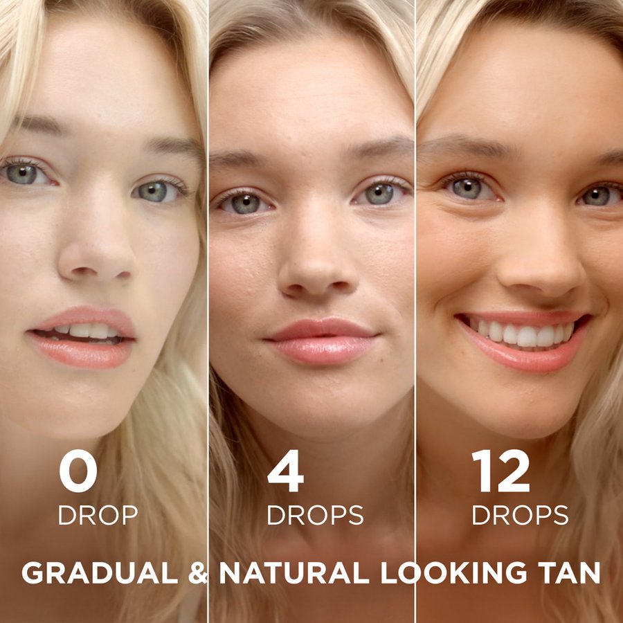 Self-Tan Face Drops| Natural Bronzer | Garnier Ambre Solaire
