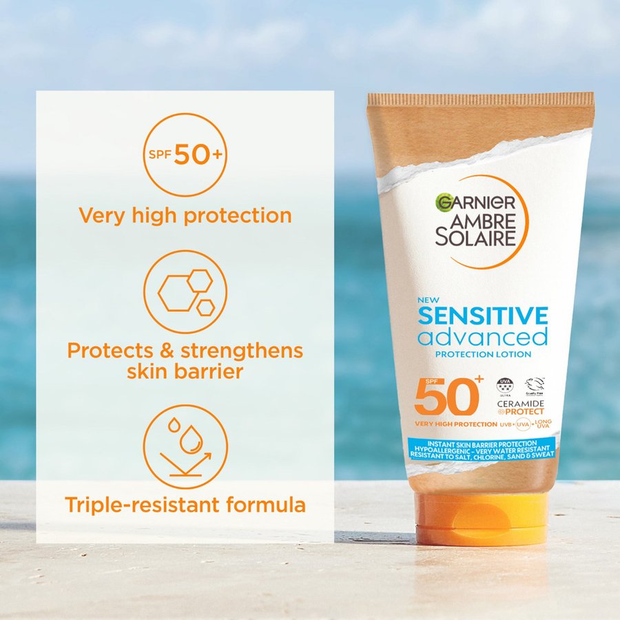 Sensitive Advanced SPF50+ Protection Lotion | Garnier UK