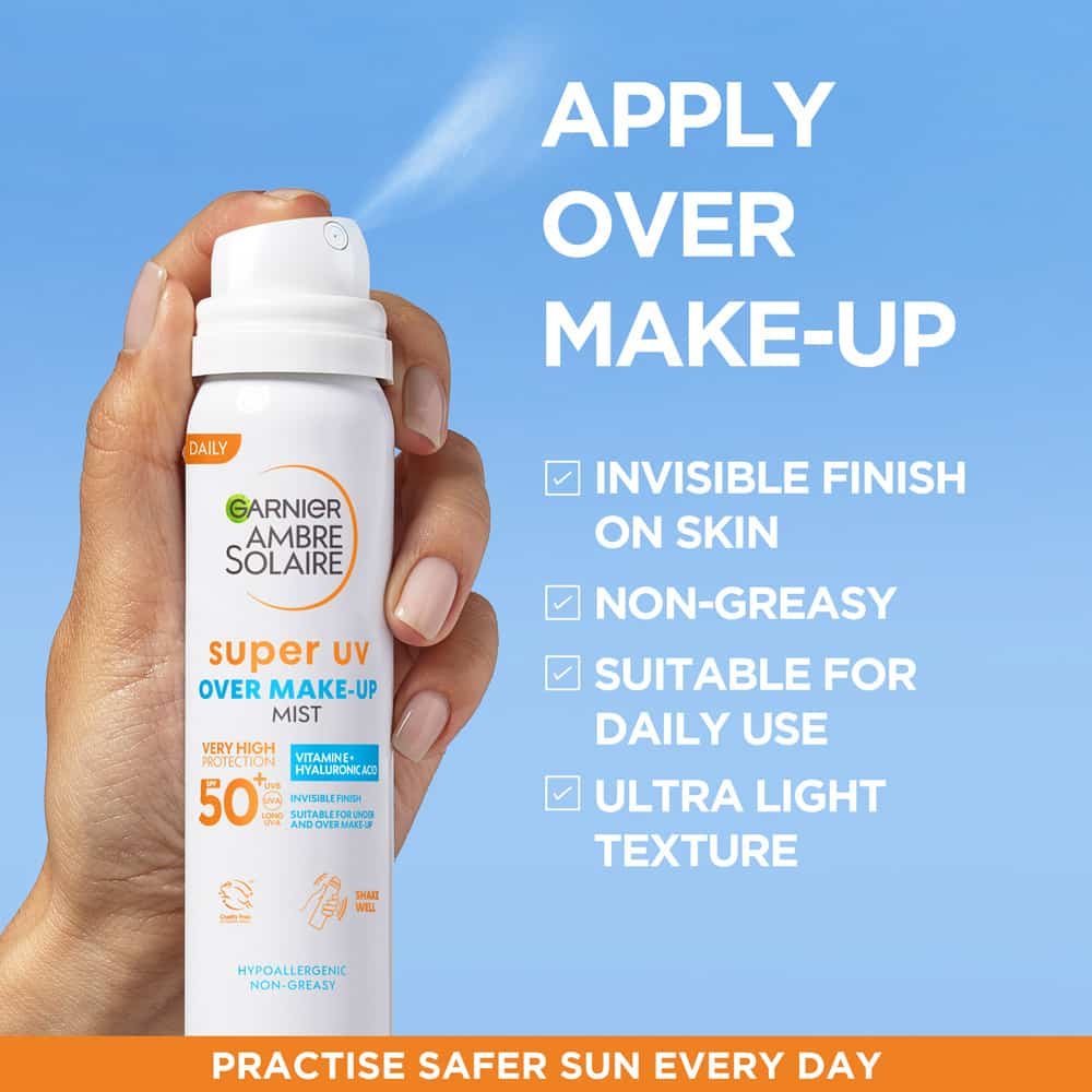 Super UV Protection Mist SPF50 | Ambre Solaire | Garnier UK