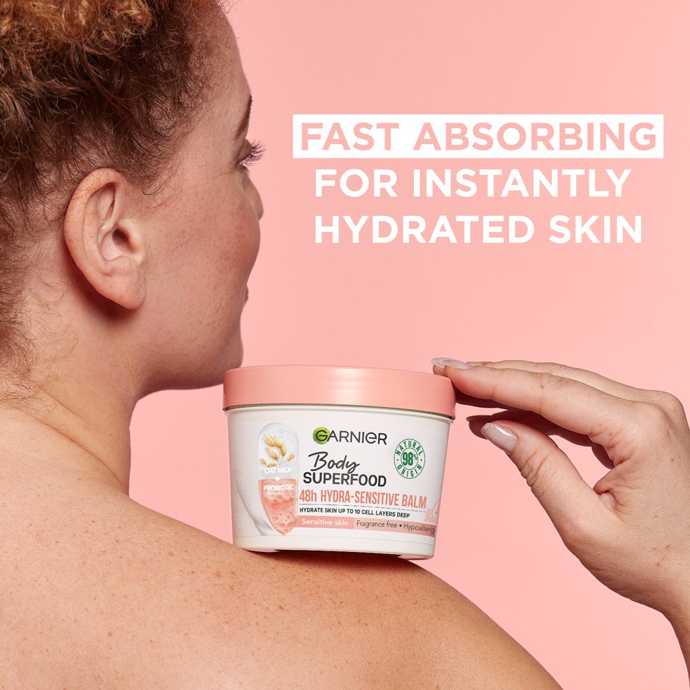 Body Superfood Oat Milk Sensitive Skin Body Cream | Garnier UK