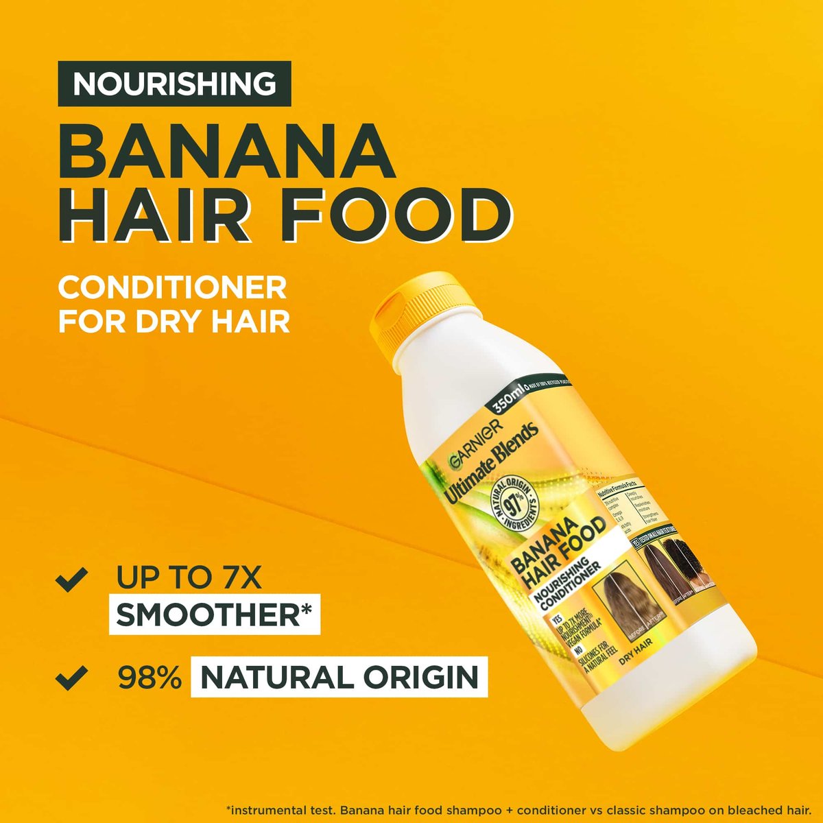 Banana & Coconut Conditioner | Ultimate Blends | Garnier