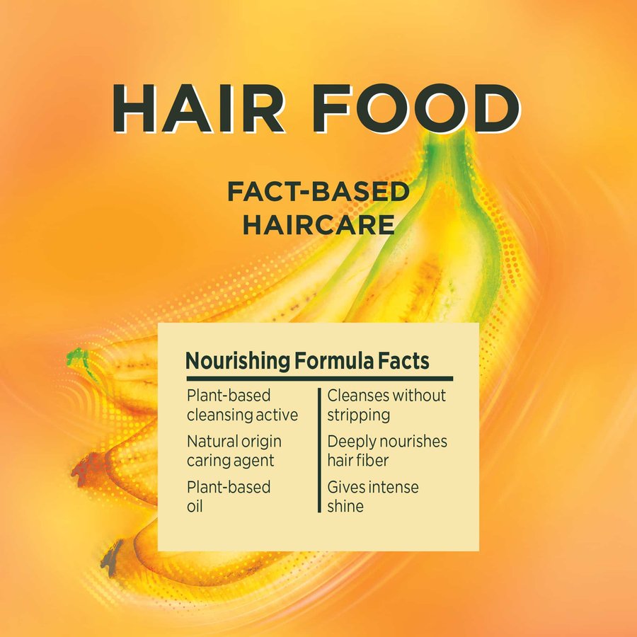 Banana & Coconut Hair Food | Dry Hair Shampoo | Garnier