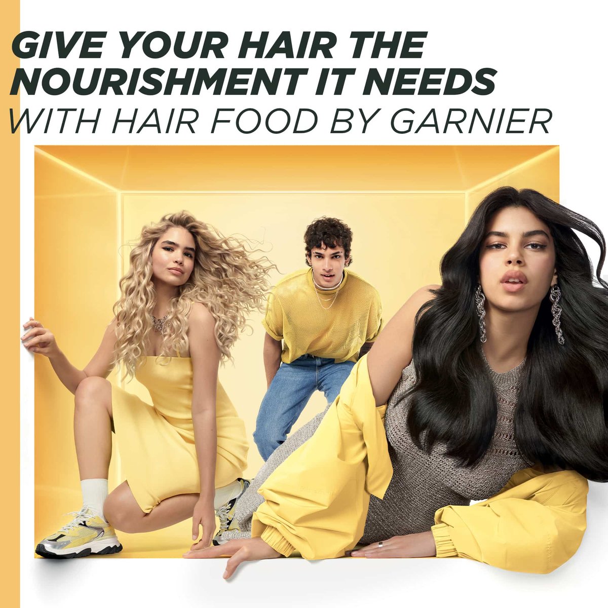 Banana & Shea Mask for Dry Hair | Hair Food Mask | Garnier UK