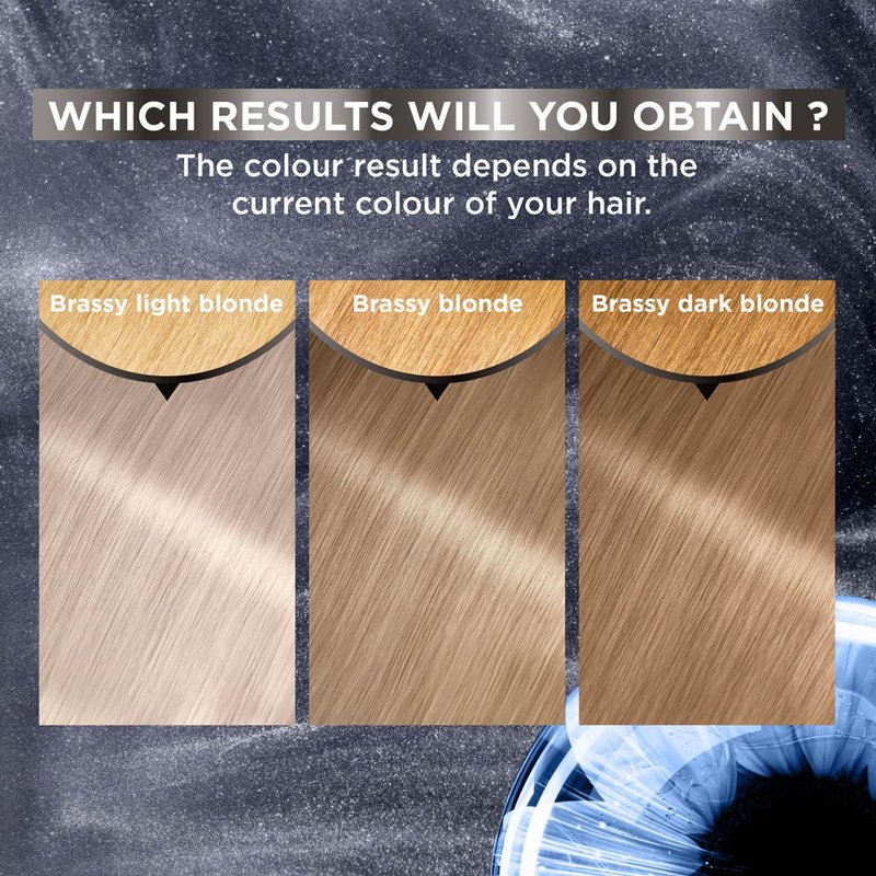 Olia Hi-Shine Cool Toner for Blonde Bleached Hair | Garnier UK
