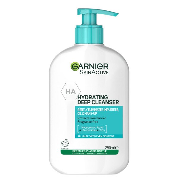 Hydrating Deep Facial Cleanser with Hyaluronic Acid | Garnier UK