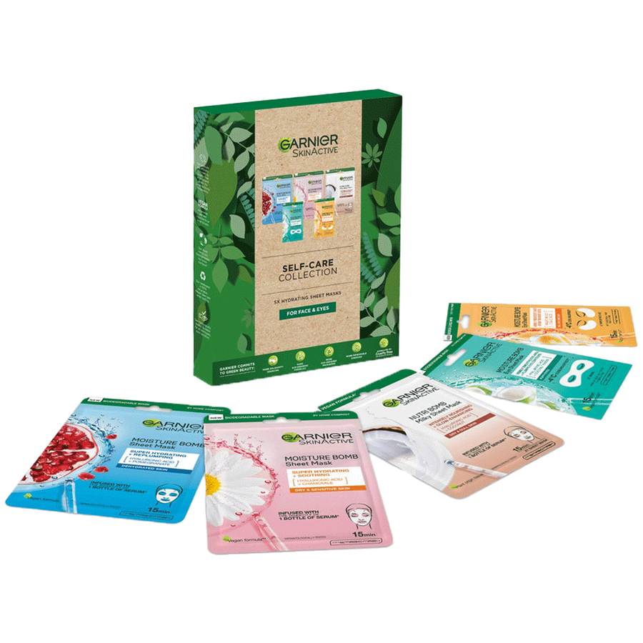 Self-Care Collection Gift Set | Sheek Masks| Garnier UK