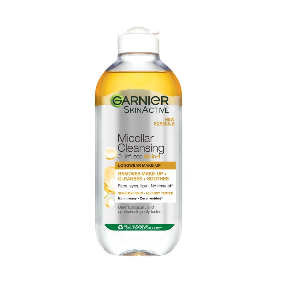 Oil-Infused Micellar Water | Face Cleansing Water | Garnier UK
